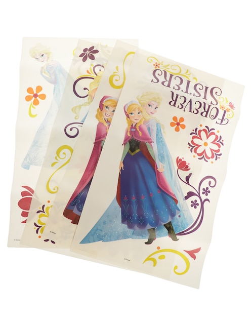 Calcomanías Elsa y Ana Frozen 1