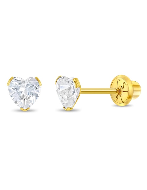 Broqueles In Season Jewelry de oro con acabado brillante fantasía 1