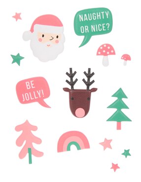 Calcomanía Meri Meri Navidad